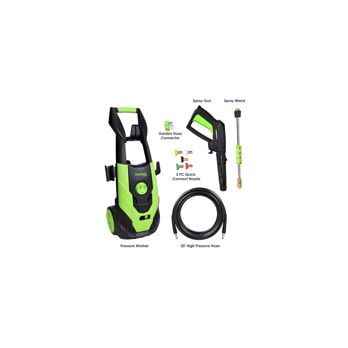 PowRyte Elite 3500 PSI 1.80 GPM Electric Pressure Washer, Power Wash ...