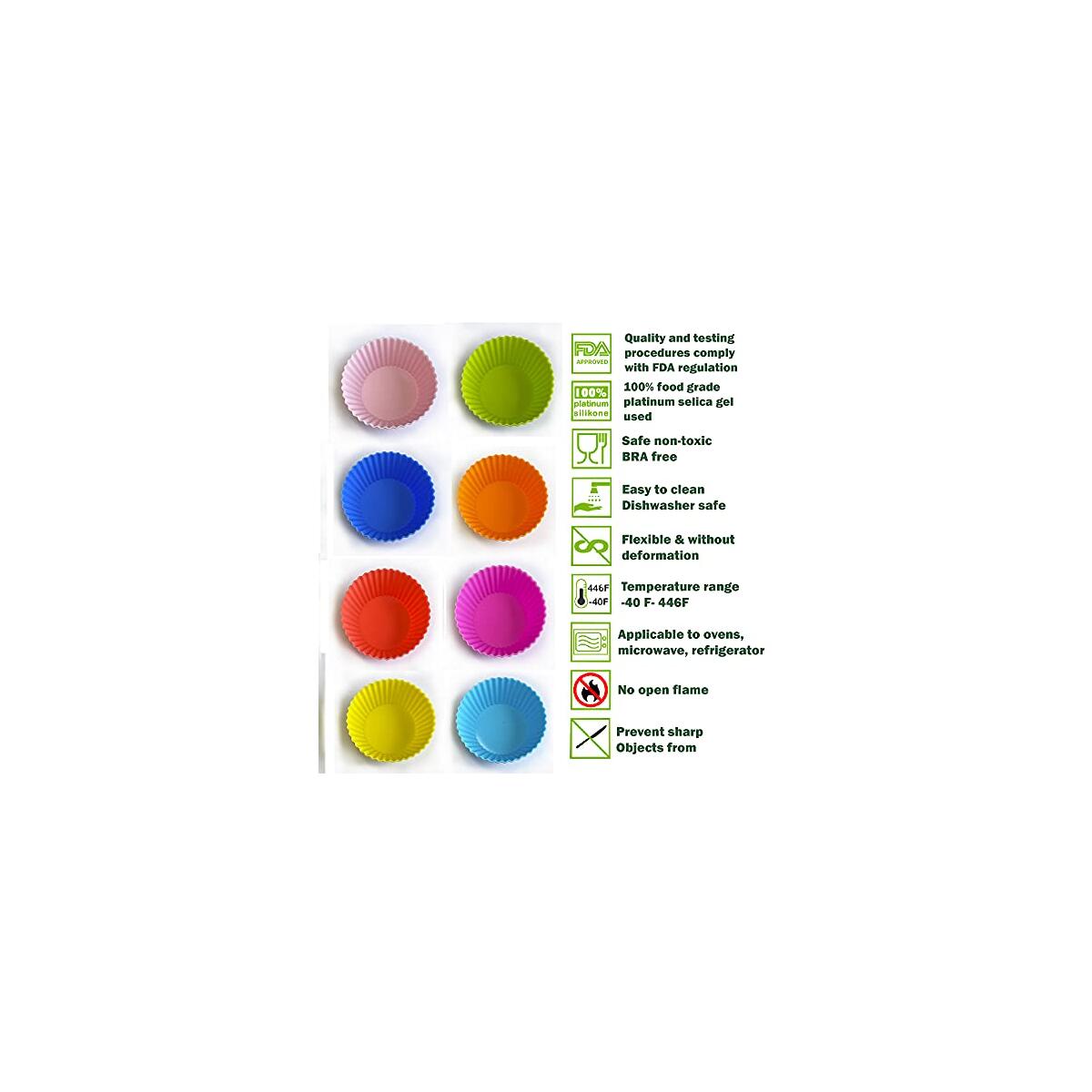 Rubber Muffin Cups Cashback - RebateKey