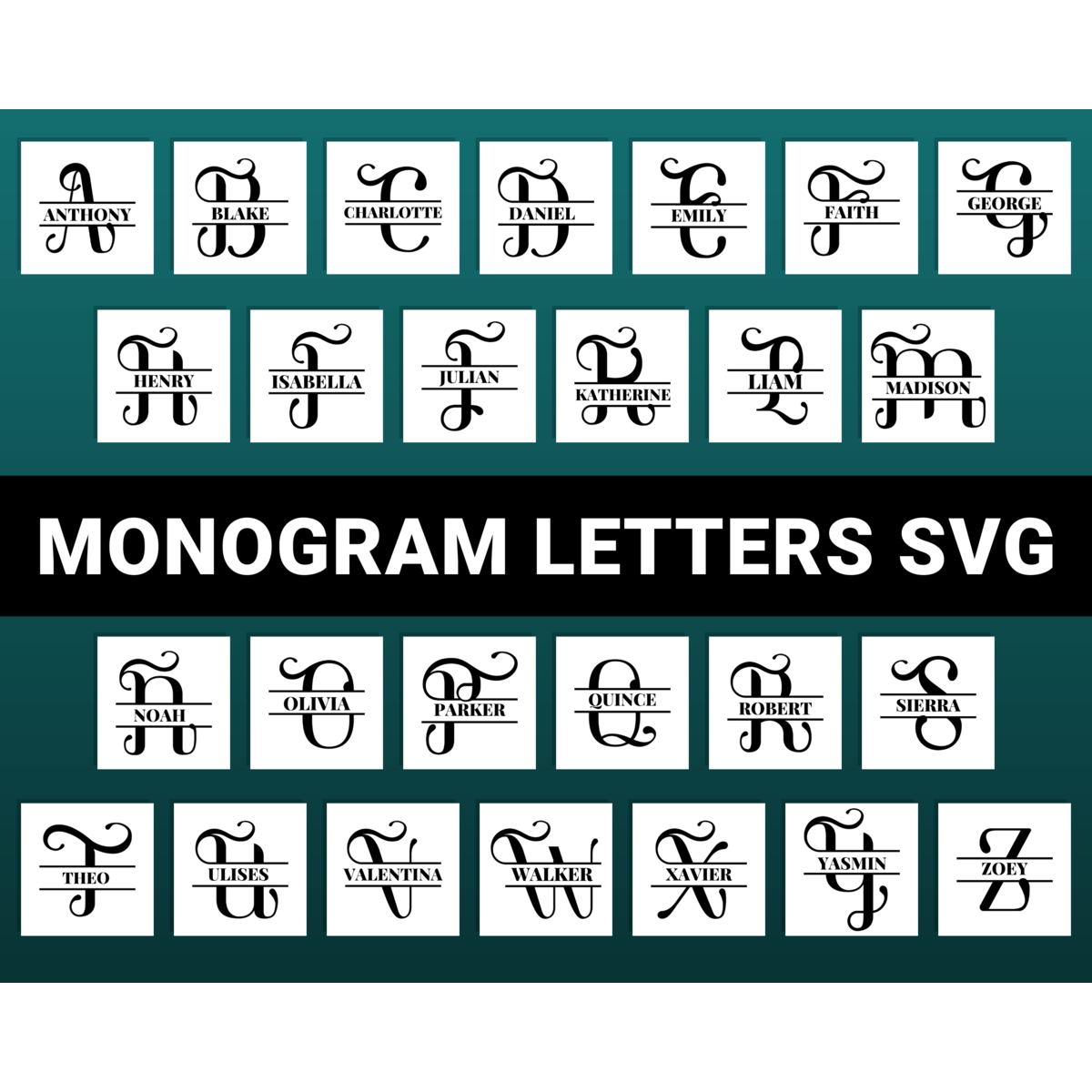 Monogram Letter Rebate - RebateKey