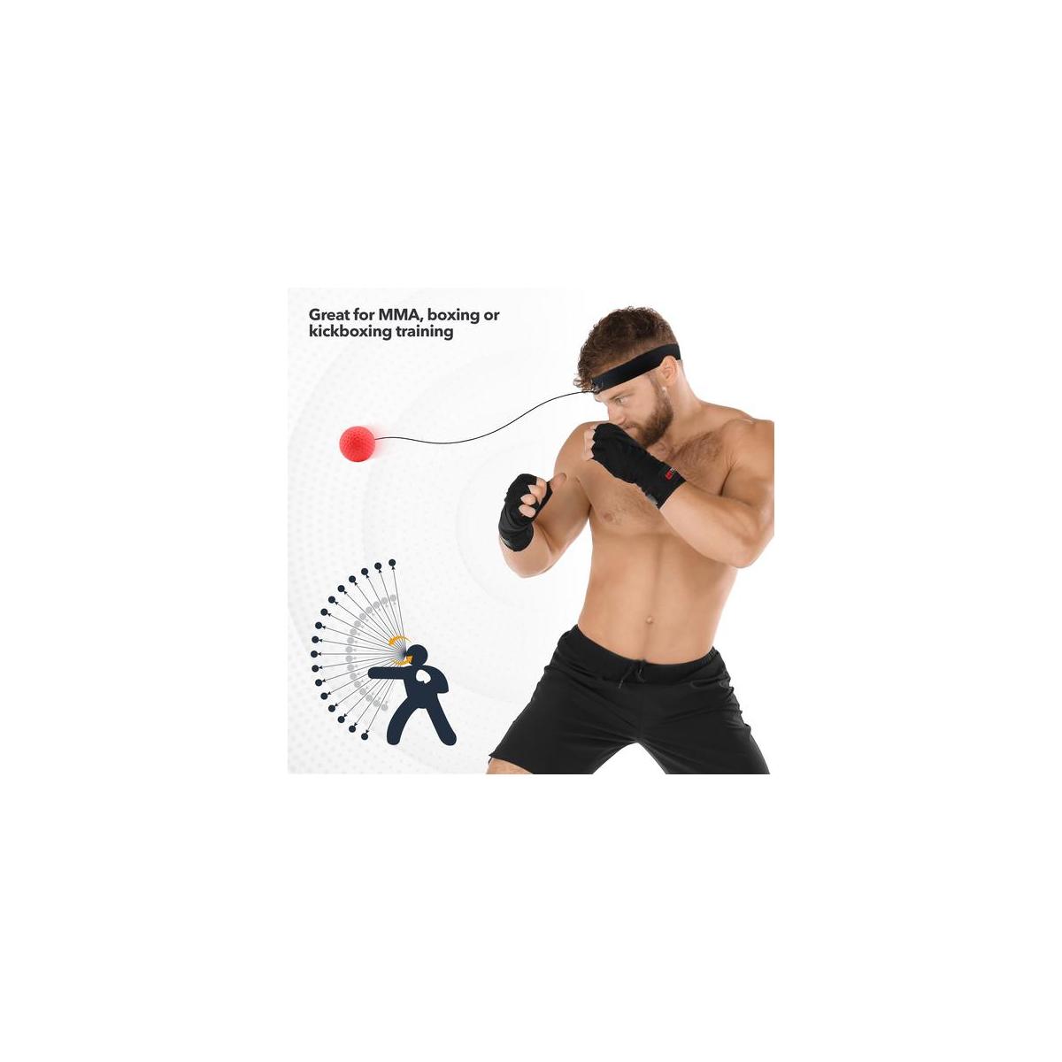 LIFETEK Boxing Reflex Ball | Improve Your Reaction, Speed, Hand Eye ...