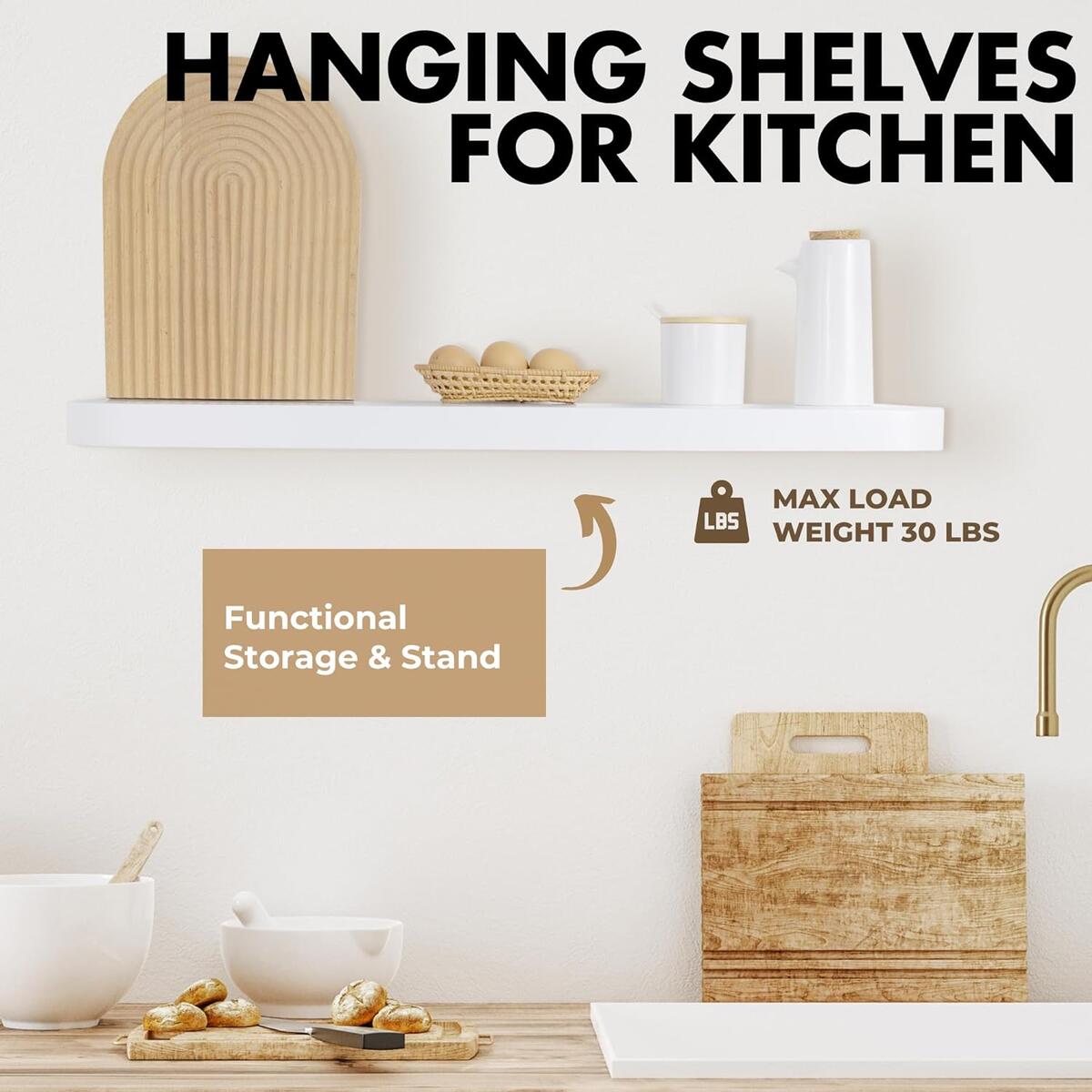 TIMBERLY Floating Shelves For Rebate - RebateKey