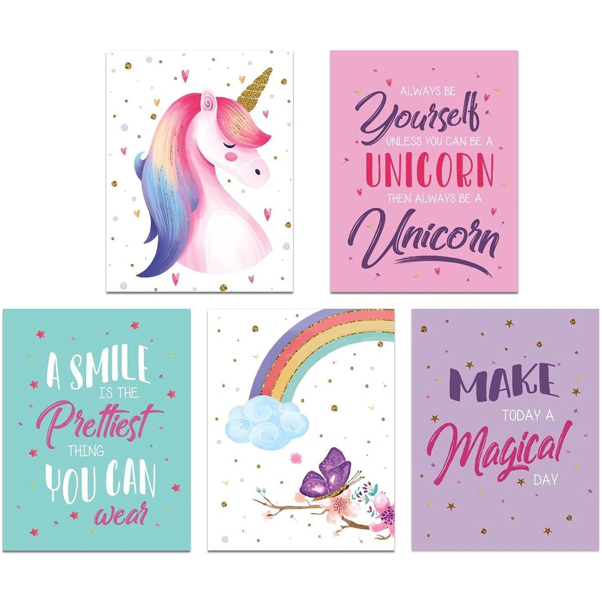 Unicorn Posters For Girls Room Cashback Rebate - RebateKey