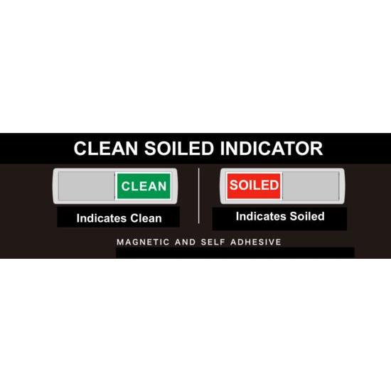 1 Laundry Room Decor Clean Soiled Magnetic Indicator Sign Saves Your ...