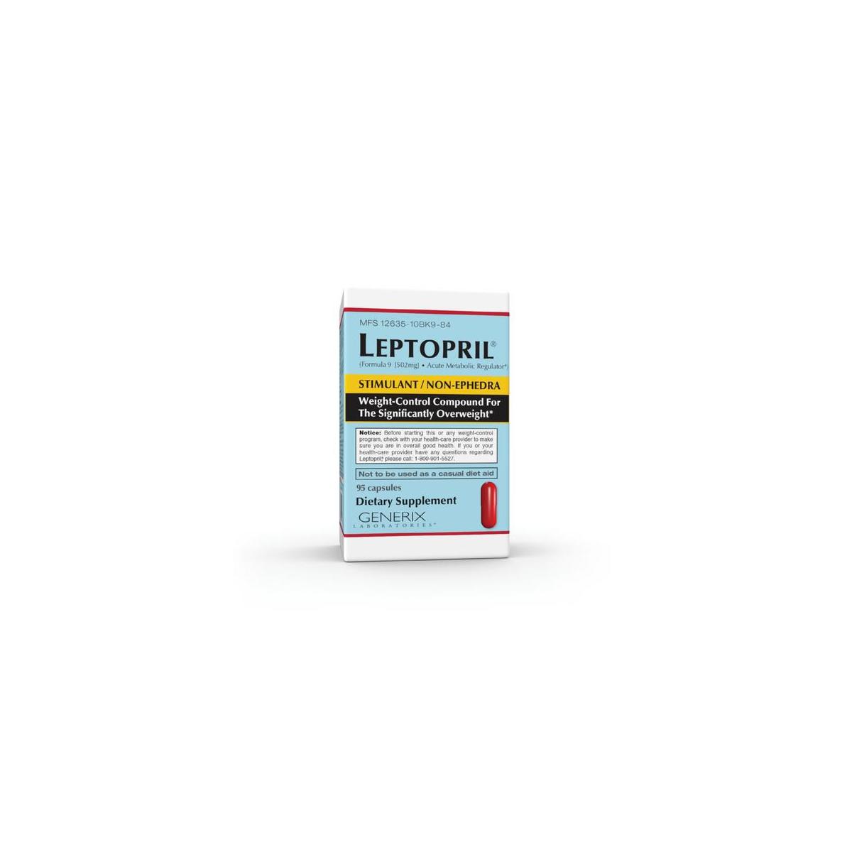 Generix Laboratories Leptopril Dietary Supplement And Acute Metabolic ...