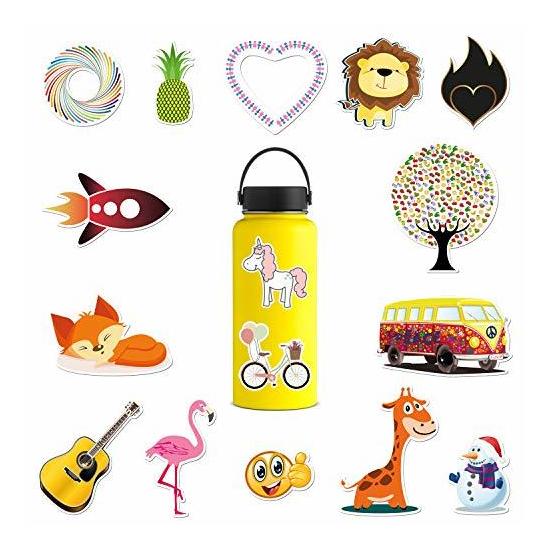 Webstar Stickers For Hydro Flask Water Bottles Vsco 32 Pack Cute ...