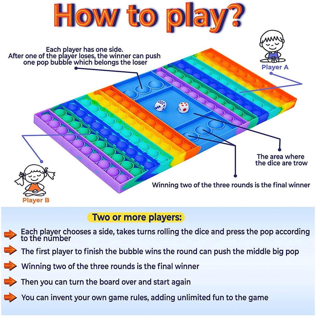 Pop It Game Board Rebate - RebateKey