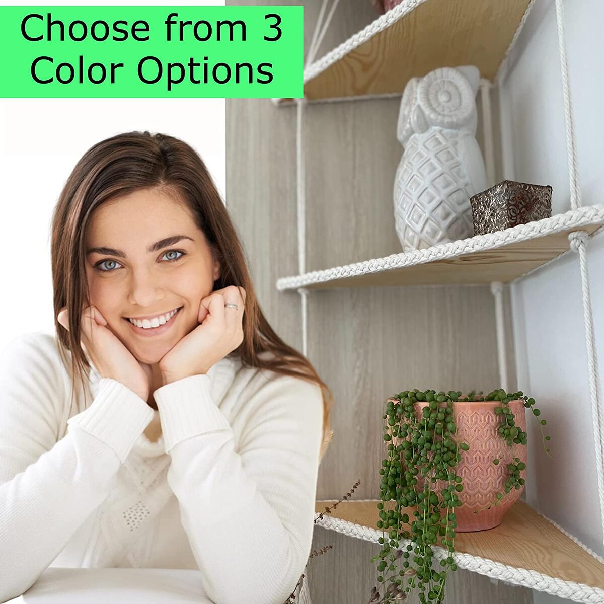 Corner Hanging Macrame Shelf Cashback Rebates - RebateKey