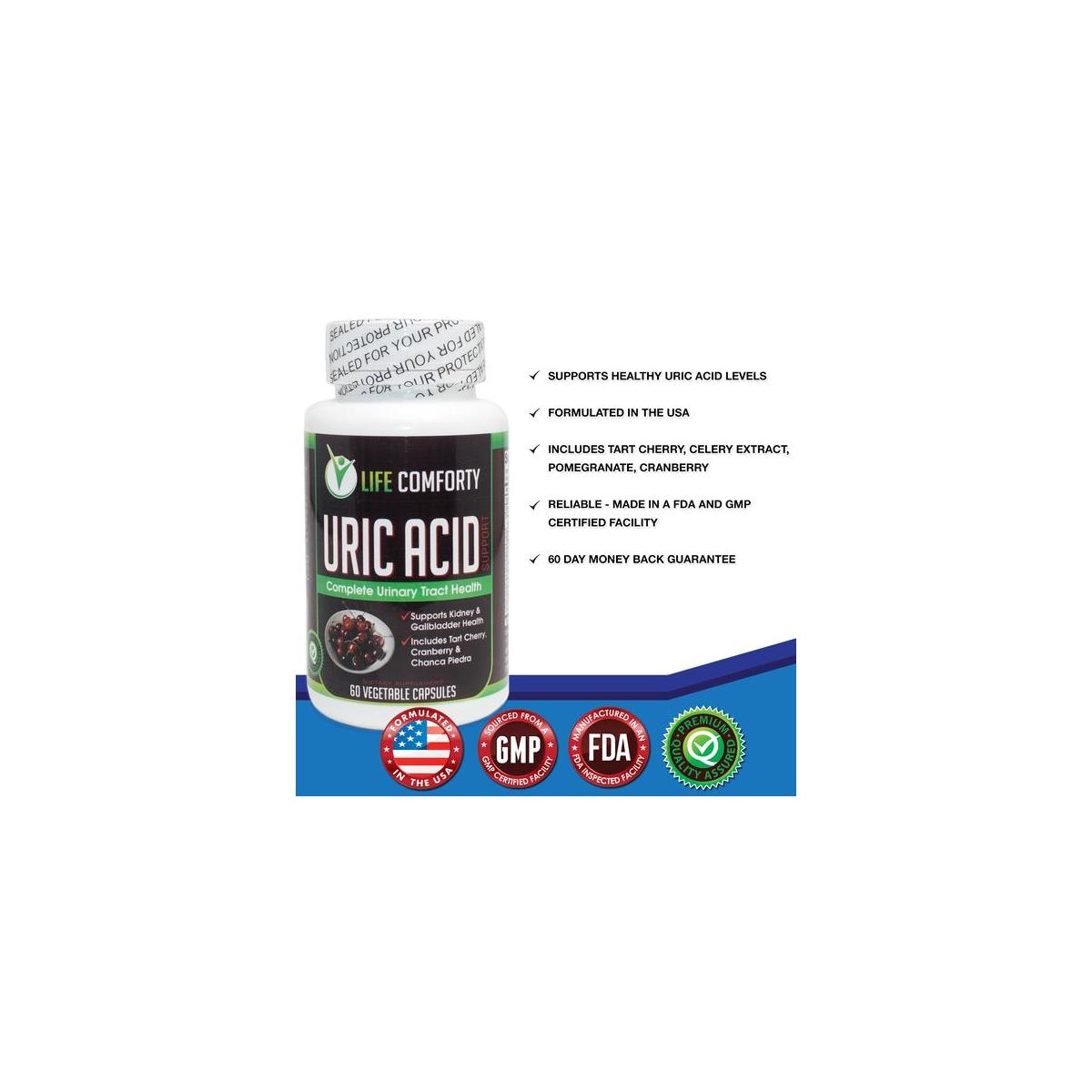 Uric Acid Support Supplement: Uric Acid Cleanse And Kidney Support ...