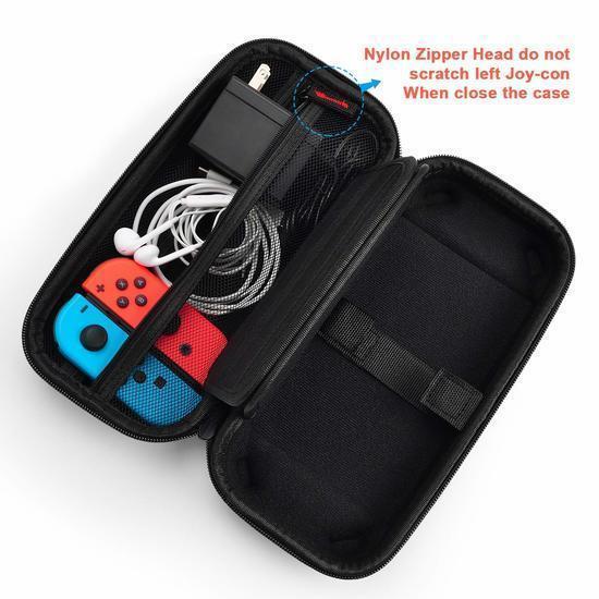 Nintendo Switch Case Fit Wall Charger Ac Adapter With 20 Game ...