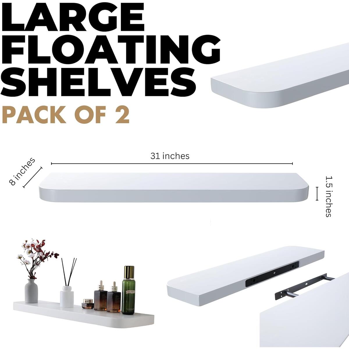 TIMBERLY Floating Shelves For Rebate - RebateKey
